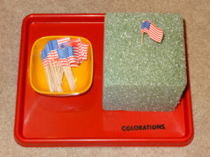 4th of July Montessori activities - Gift of Curiosity