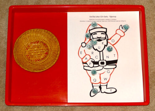 Christmas Montessori activities - Gift of Curiosity