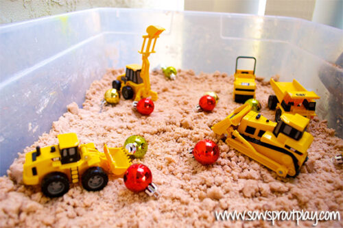 12 Christmas sensory play ideas - Gift of Curiosity