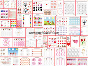 Valentine Printables Pack with more than 70 Valentine activities for ...
