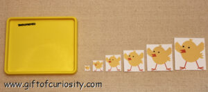 Easter Montessori activities - Gift of Curiosity