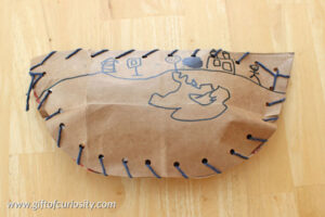 Pirate ship fine motor craft - Gift of Curiosity