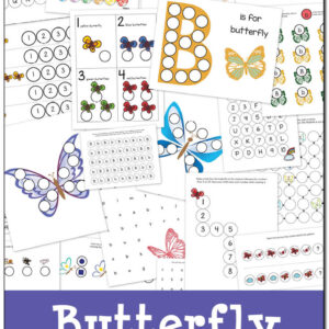 Insects do-a-dot printables - Gift of Curiosity