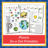 Planets Do-a-Dot Printables - Gift of Curiosity