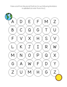 Planets Do-a-Dot Printables - Gift of Curiosity