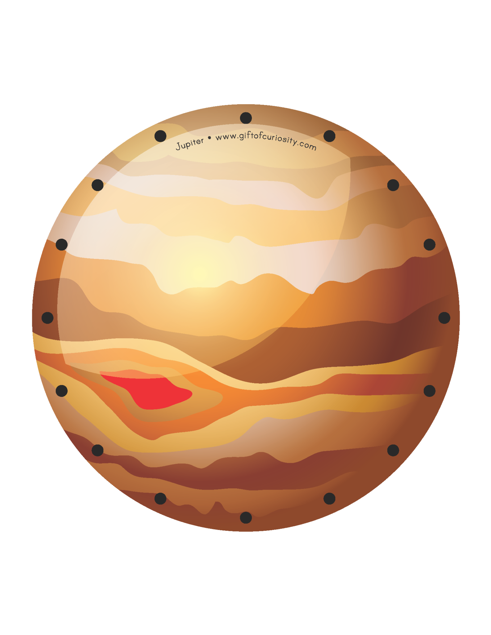 Solar System Lacing Cards - Gift of Curiosity
