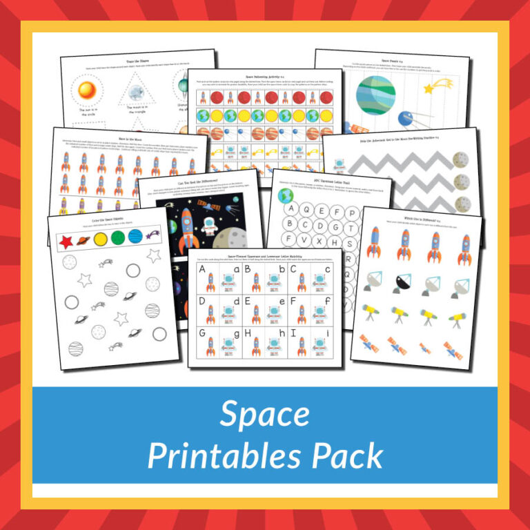 Space Printables Pack - Gift of Curiosity