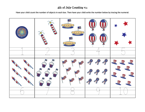 4th of July Printables Pack - Gift of Curiosity