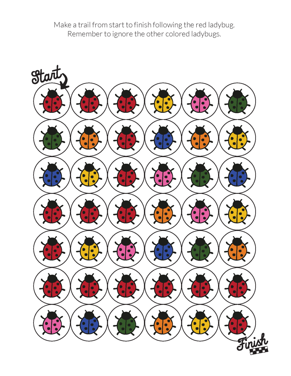 Ladybug Do-a-Dot Printables - Gift of Curiosity