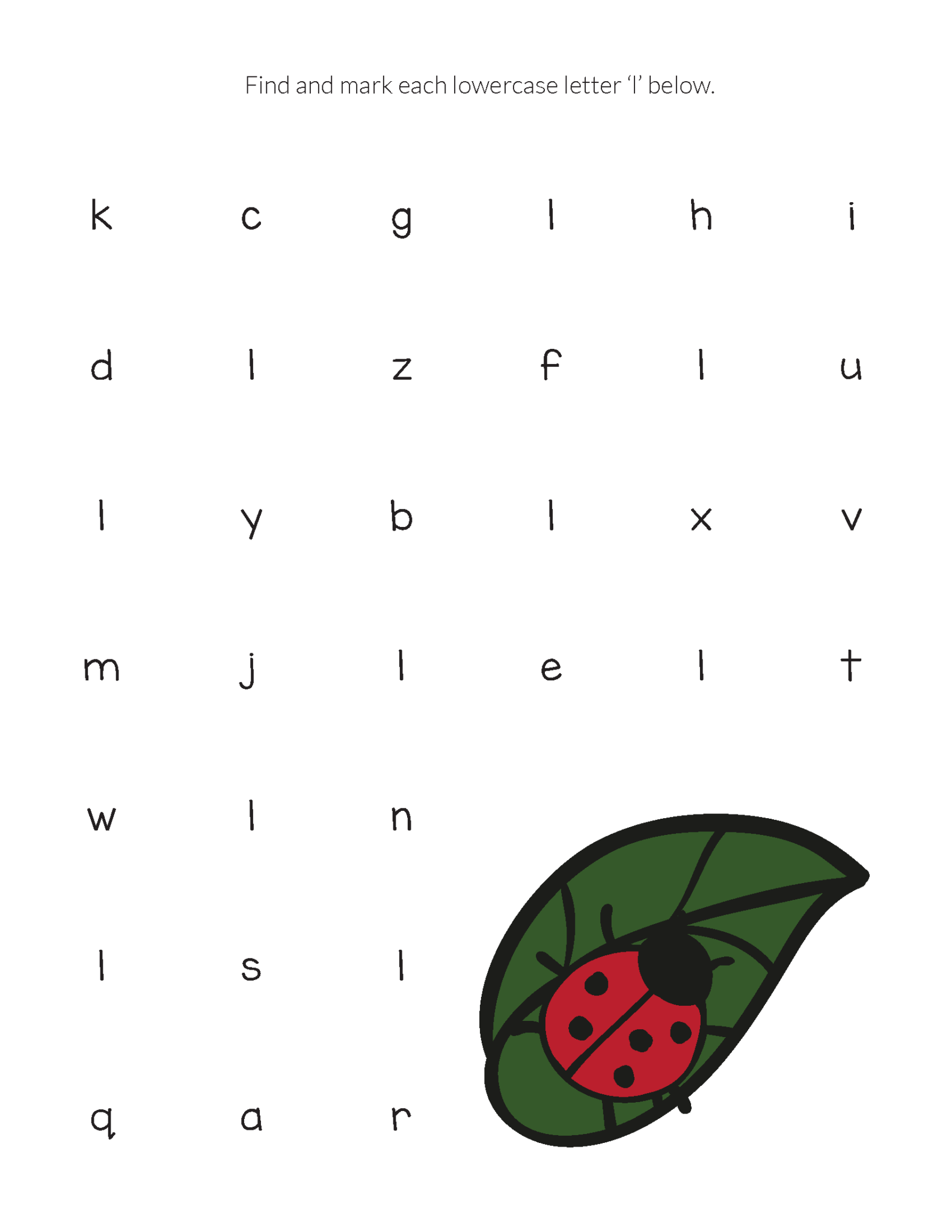 Ladybug Do-a-Dot Printables - Gift of Curiosity