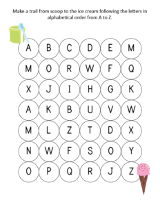 Ice Cream Do-a-Dot Printables - Gift of Curiosity