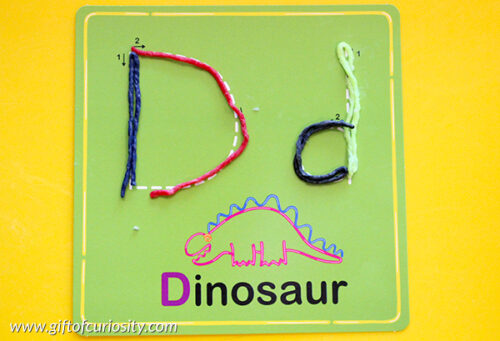 Learning to write letters with Wikki Stix {101 Ways to Teach the ...
