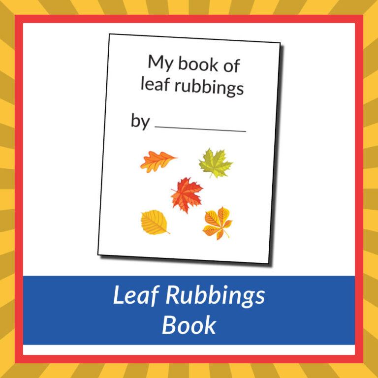 Leaf Rubbings Book - Gift of Curiosity