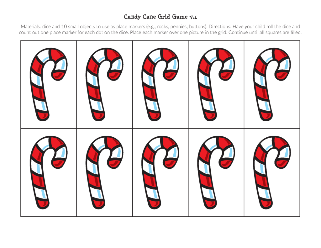 Christmas Grid Games - Gift of Curiosity