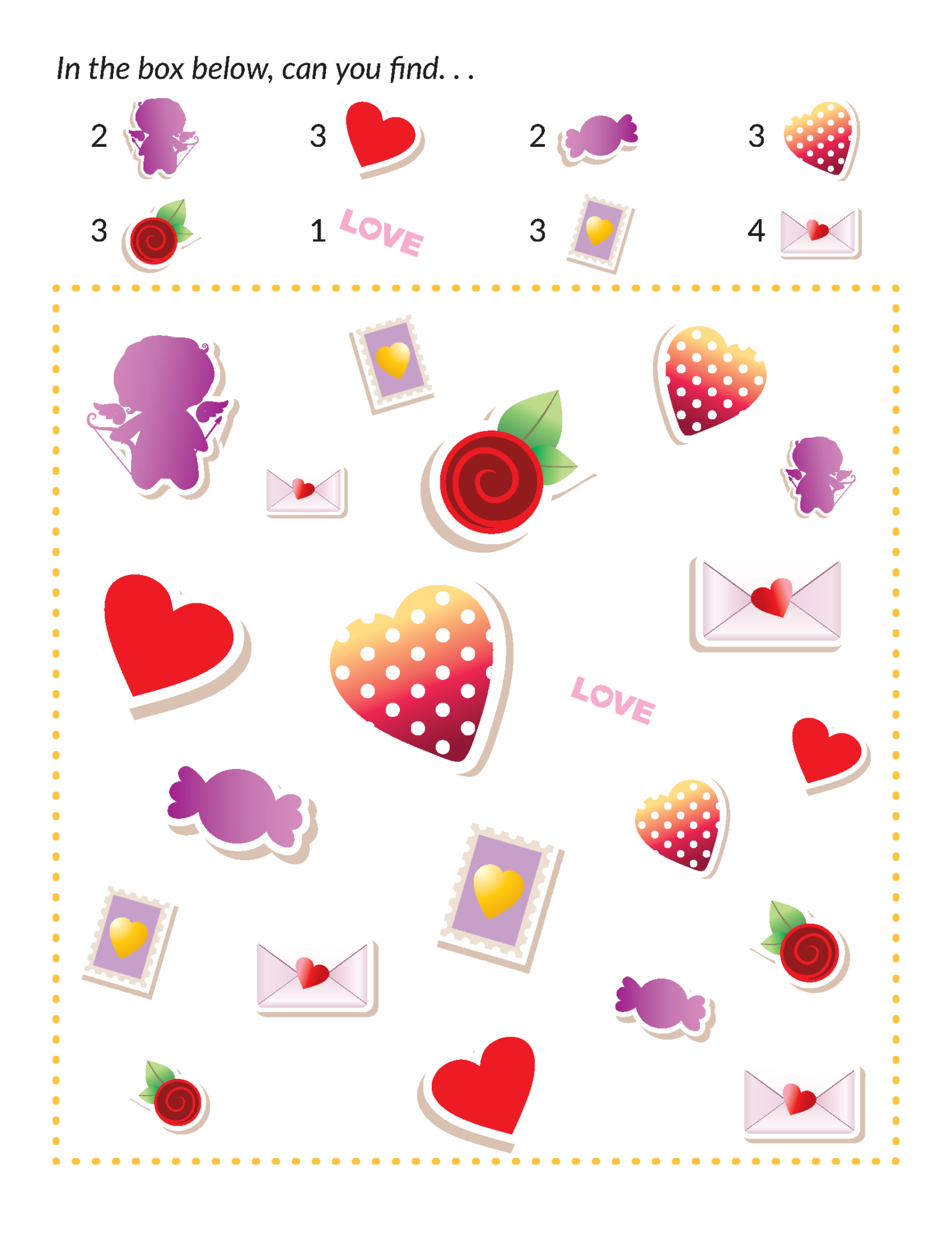 Valentine I Spy - Gift of Curiosity
