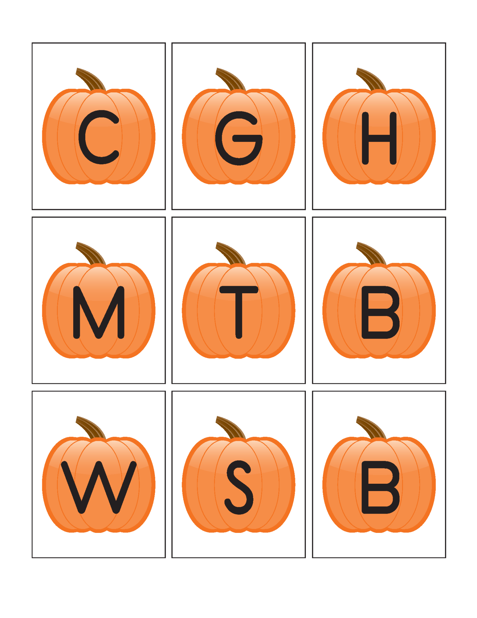 Halloween Initial Sound Identification Game - Gift of Curiosity