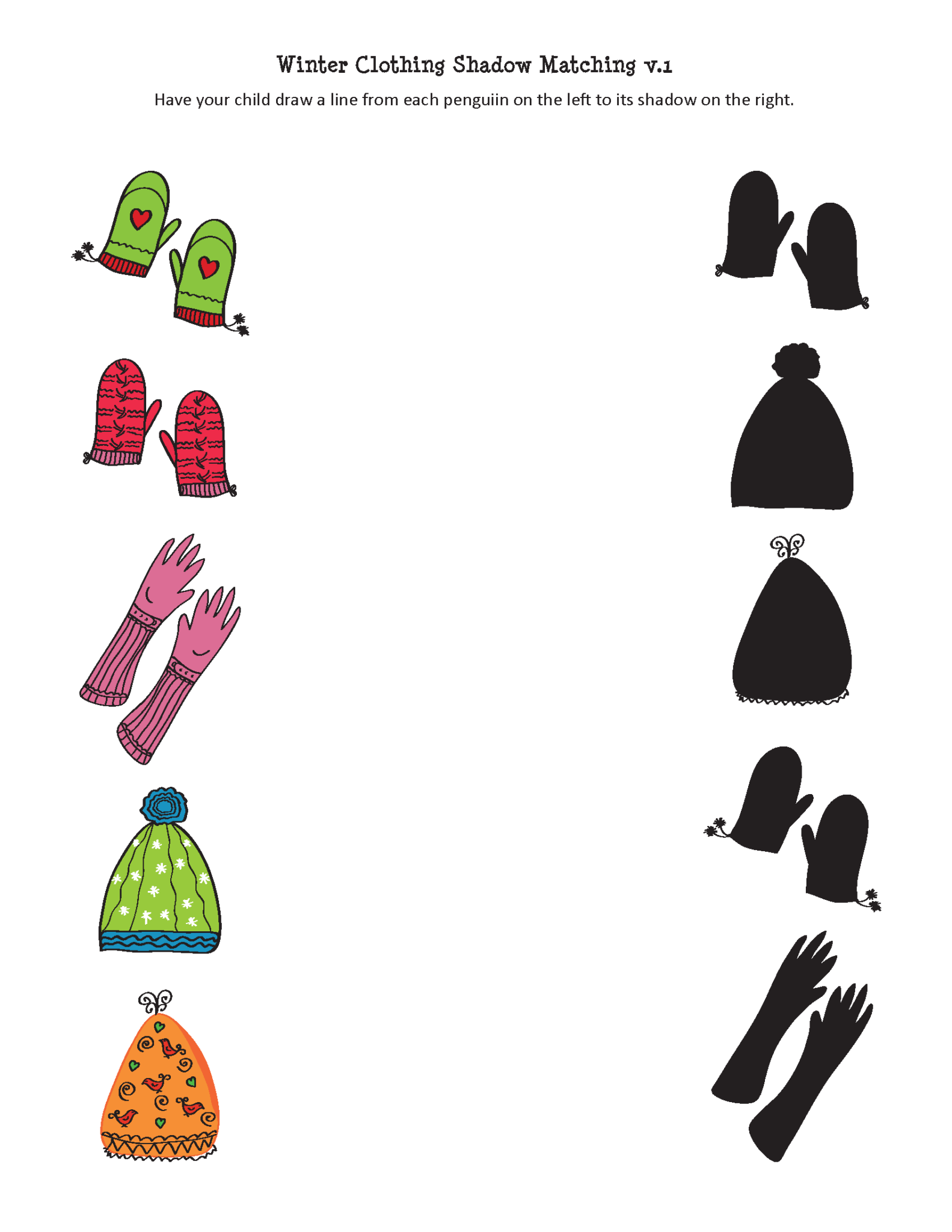 Winter Printables Pack - Gift of Curiosity