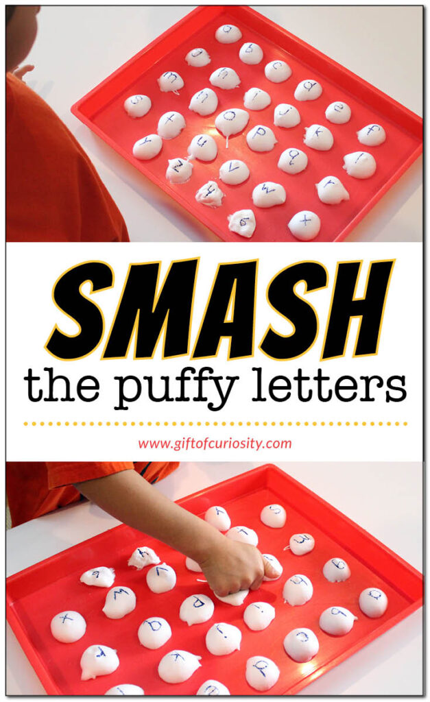 Smash The Puffy Letters 101 Ways To Teach The Alphabet Gift Of Smash The Puffy Letters 101 Ways To Teach The Alphabet Gift Of