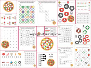 Pizza Do-a-Dot Printables {free} - Gift of Curiosity
