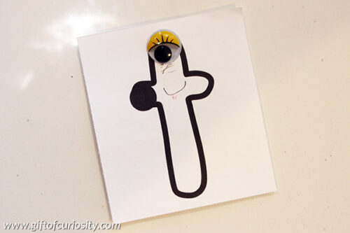 Letter Creatures {101 Ways to Teach the Alphabet} - Gift of Curiosity