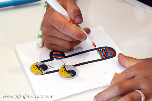 Letter Creatures {101 Ways to Teach the Alphabet} - Gift of Curiosity