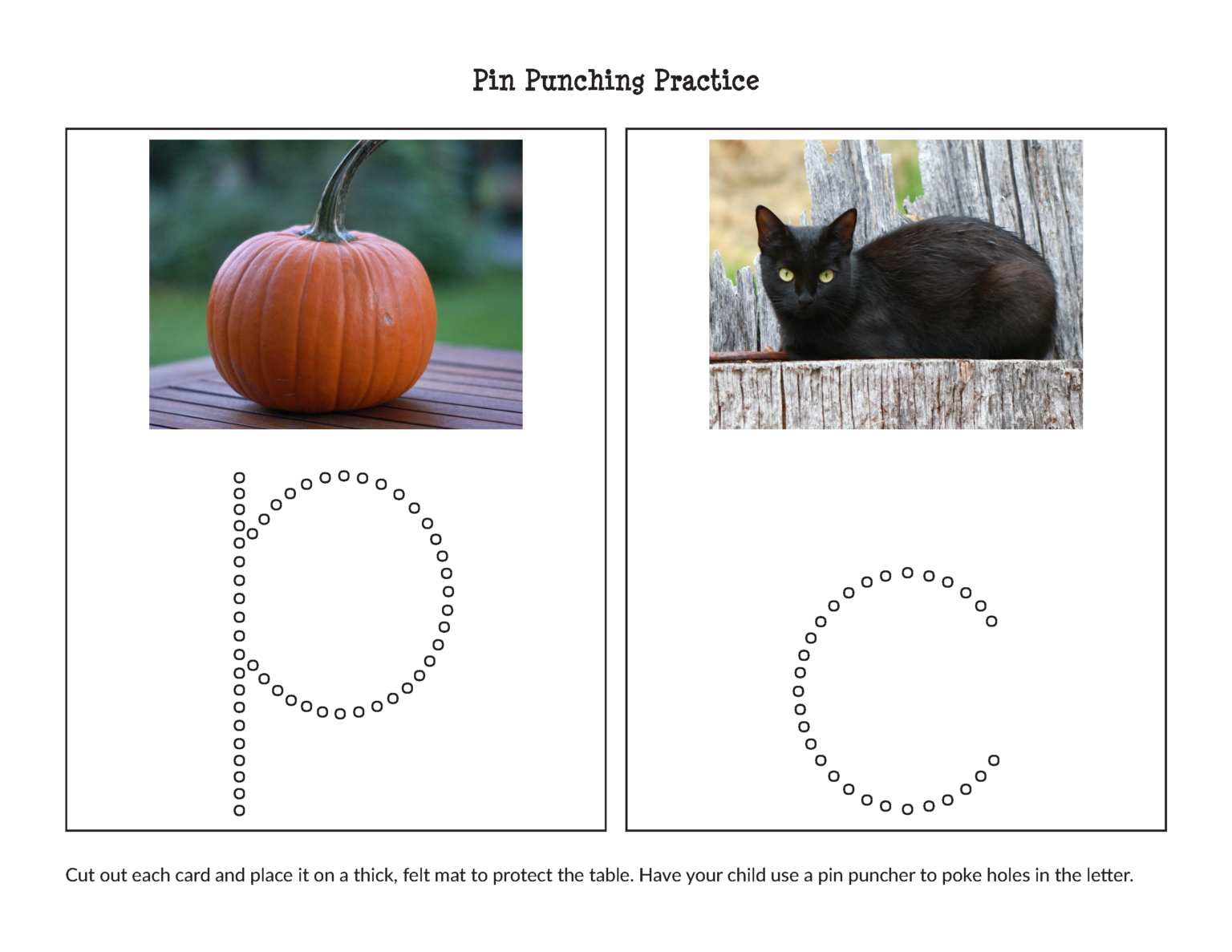 Halloween Fine Motor Pack - Gift of Curiosity