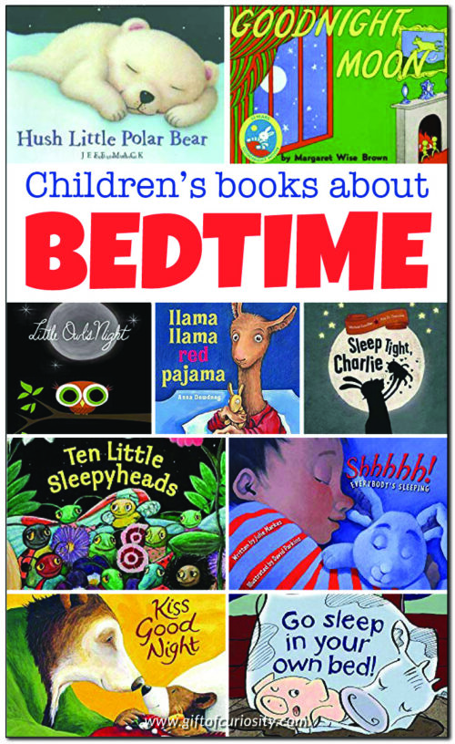 Books about bedtime - Gift of Curiosity