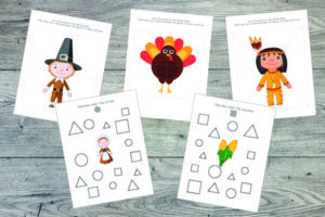 Thanksgiving Toddler Skills Pack - Gift of Curiosity