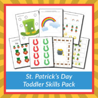 St. Patrick's Day Toddler Skills Pack - Gift of Curiosity