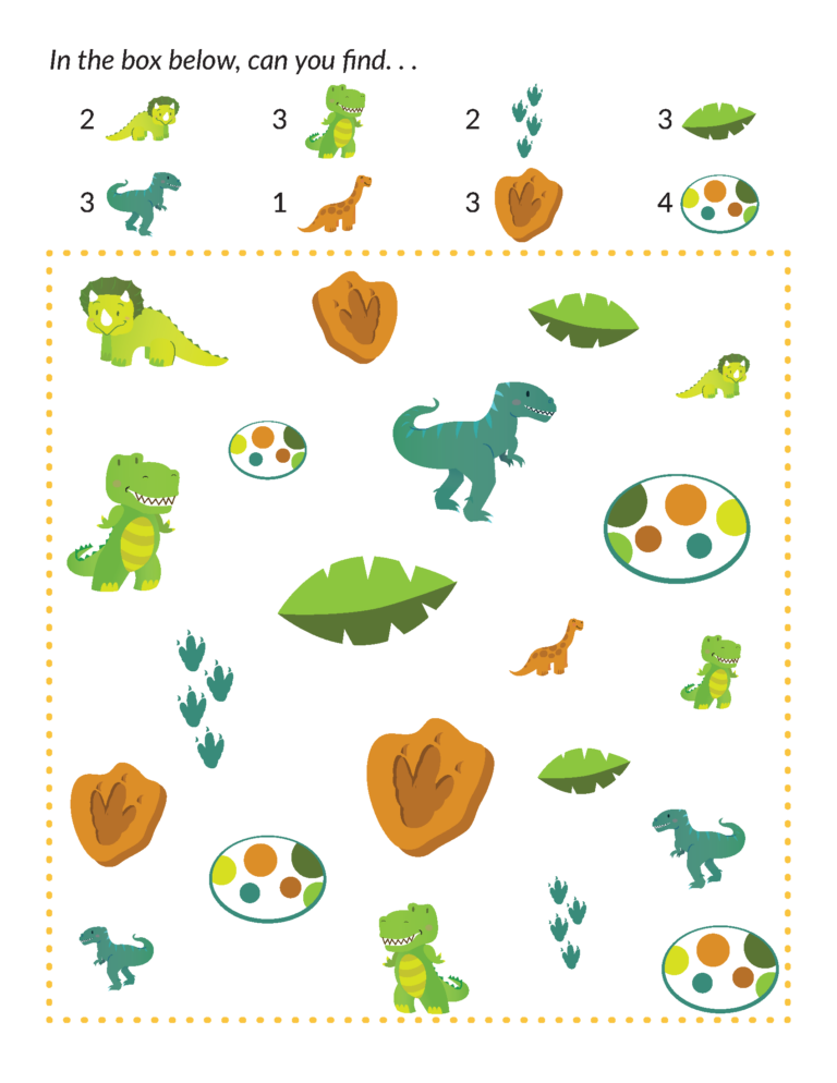 Dinosaur I Spy - Gift of Curiosity