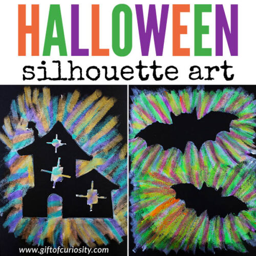 Halloween Silhouette Art - Gift of Curiosity