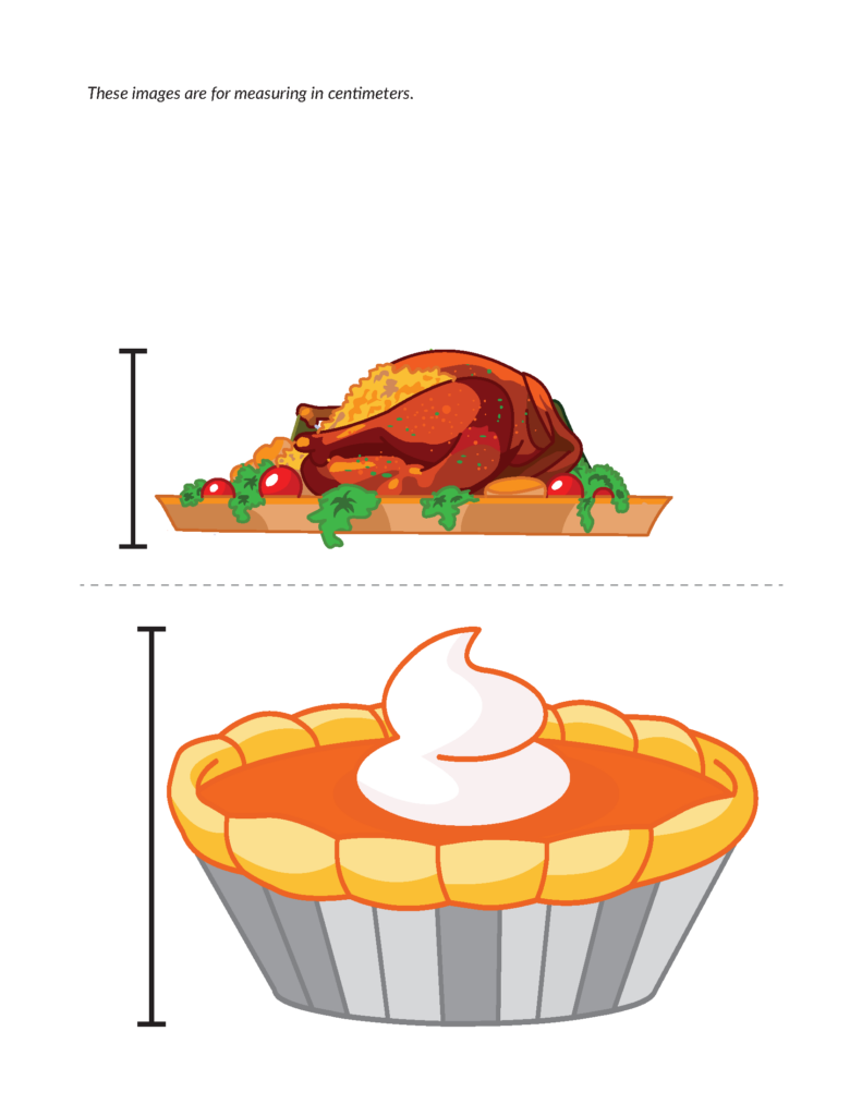 Thanksgiving Measurement Activity Pack - Gift of Curiosity