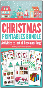 Christmas Printables Bundle - Gift of Curiosity