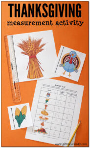 Thanksgiving Measurement Activity - Gift of Curiosity
