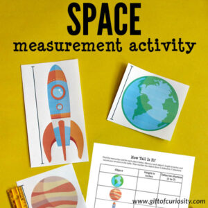 Space Measurement Activity - Gift of Curiosity