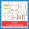 Easter Preschool Math Pack - Gift of Curiosity