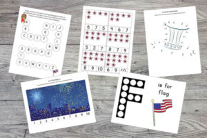 4th of July Printables Bundle - Gift of Curiosity