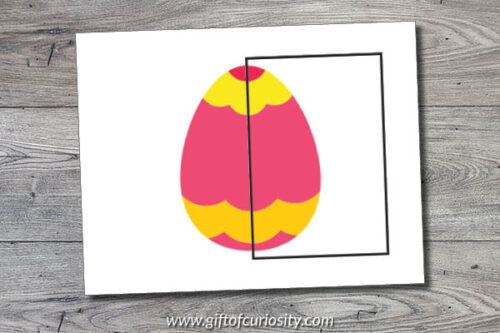Easter Complete the Picture Matching Mats - Gift of Curiosity