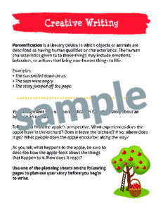 Apple Creative Writing Prompt - Gift of Curiosity