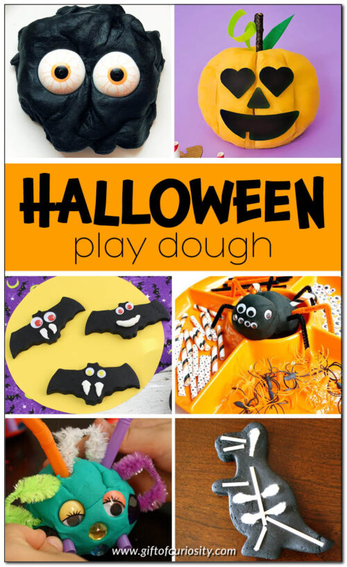 Take play dough time from "blah" to "rah" with these fun Halloween play ...