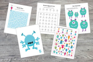 Monster Printables Bundle - Gift of Curiosity