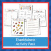 Thankfulness Activity Pack - Gift of Curiosity