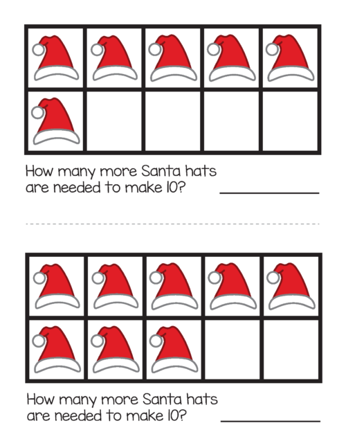 Christmas How Many to 10? - Gift of Curiosity