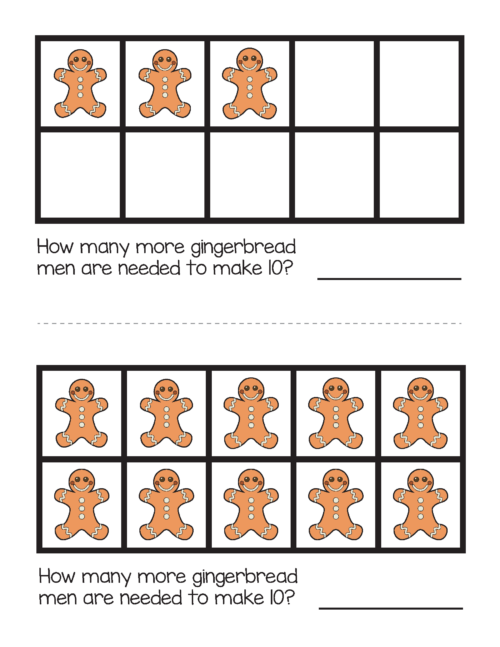 Christmas How Many to 10? - Gift of Curiosity