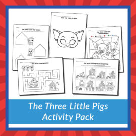 The Three Little Pigs Activity Pack - Gift of Curiosity